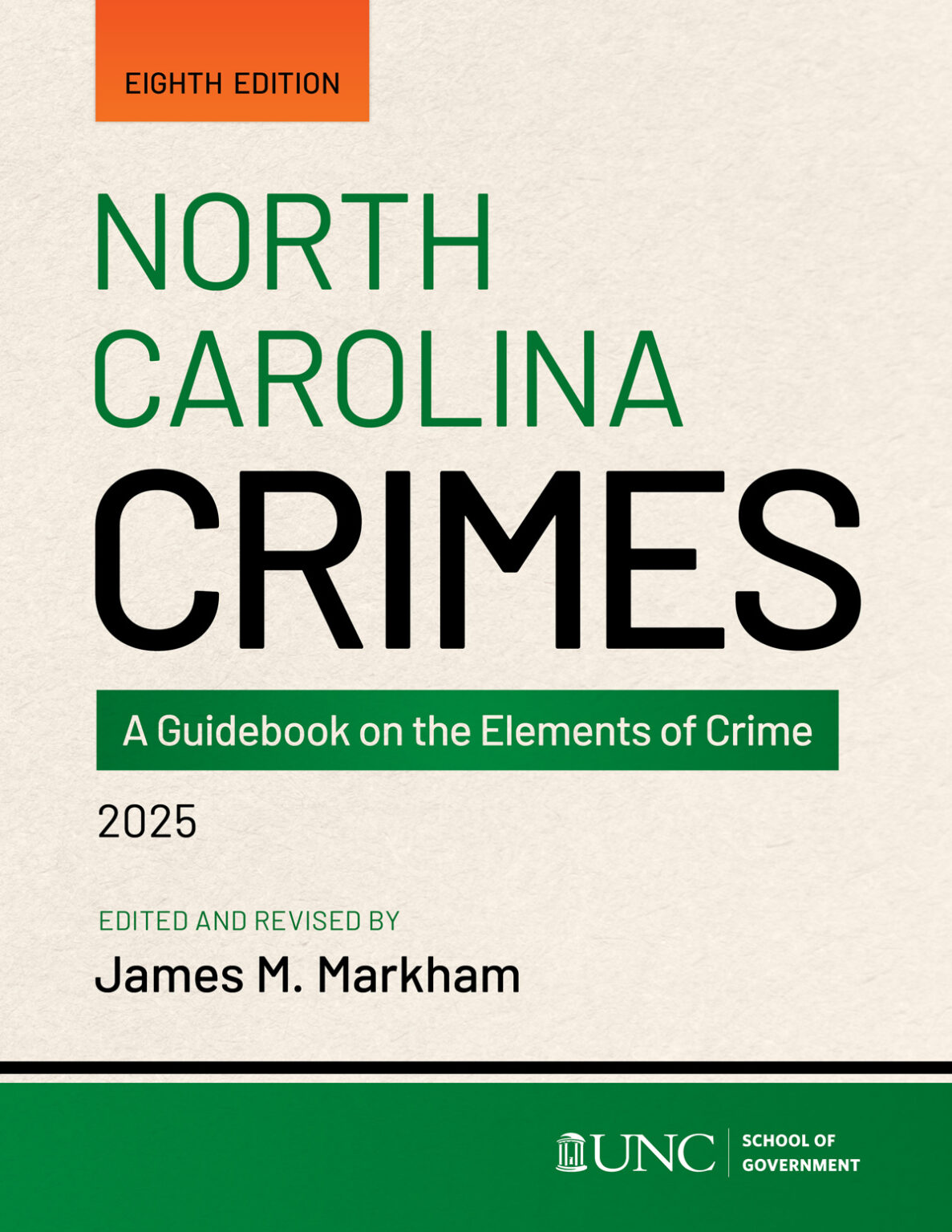Eighth Edition of North Carolina Crimes Available – North Carolina ...