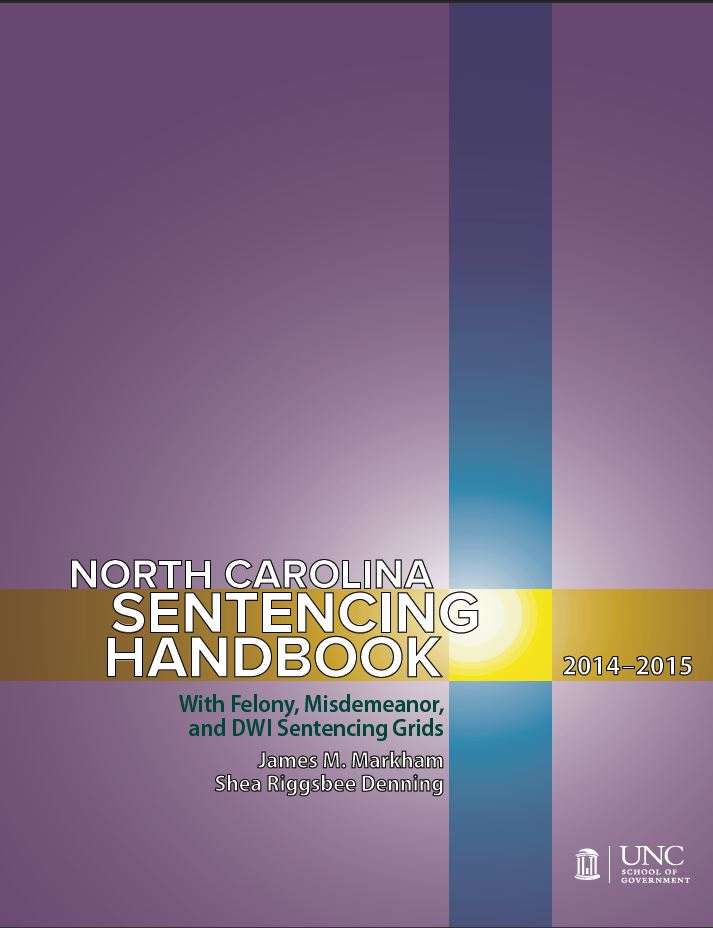 New and Improved Sentencing Handbook, Now Including DWIs – North ...